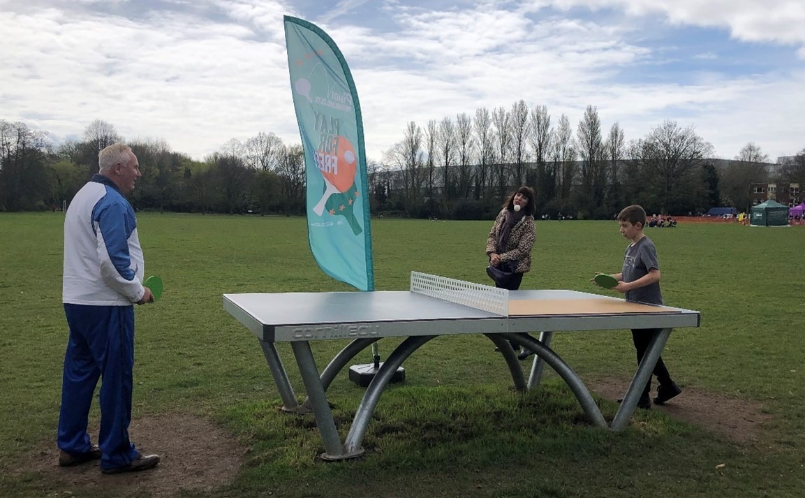 Elmdon Park Easter Event - Colebridge Table Tennis Club